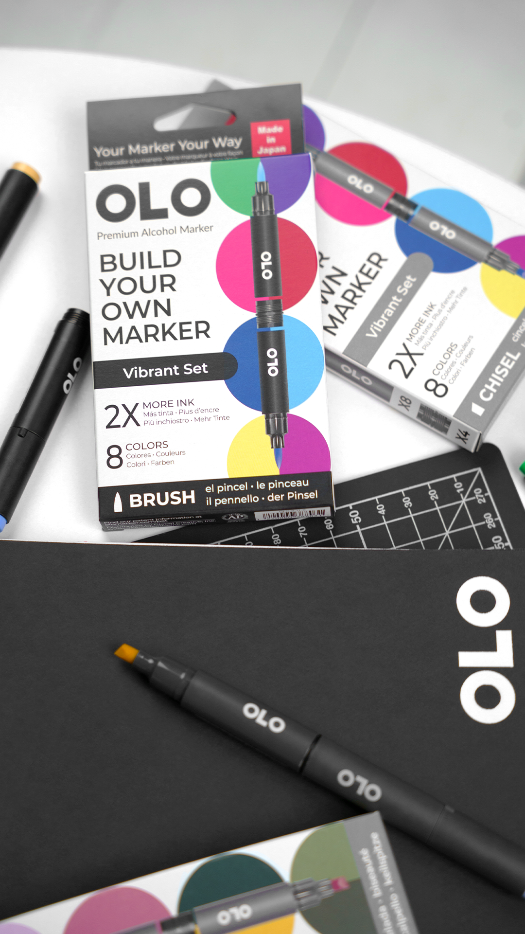 Shop OLO's 8pc Brush & Chisel Sets! – OLO Marker