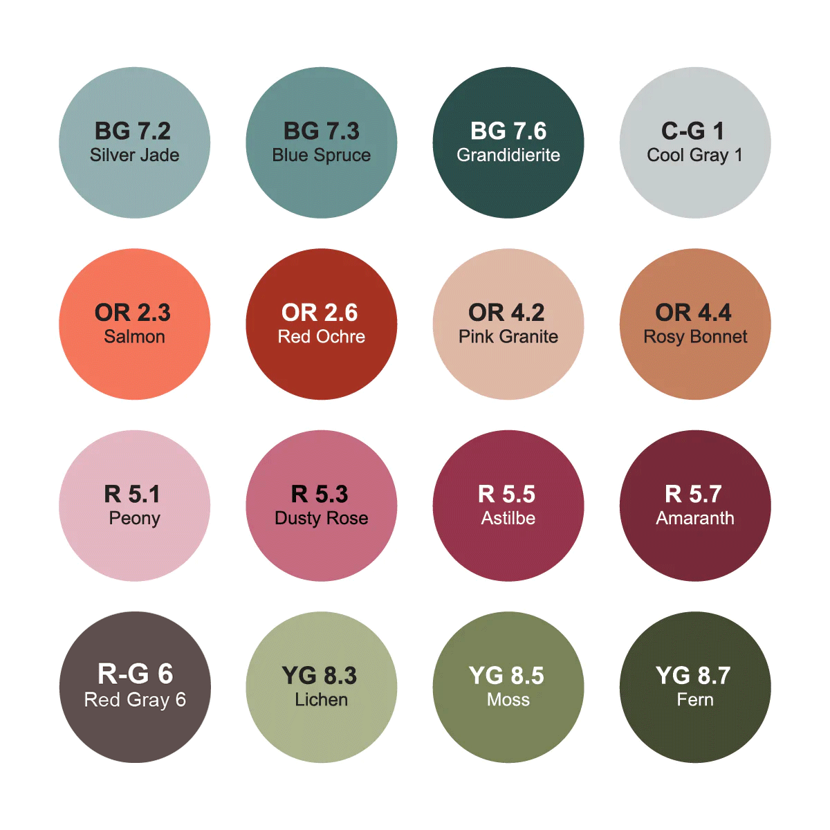 16 Color Chisel Collection 6 – OLO Marker